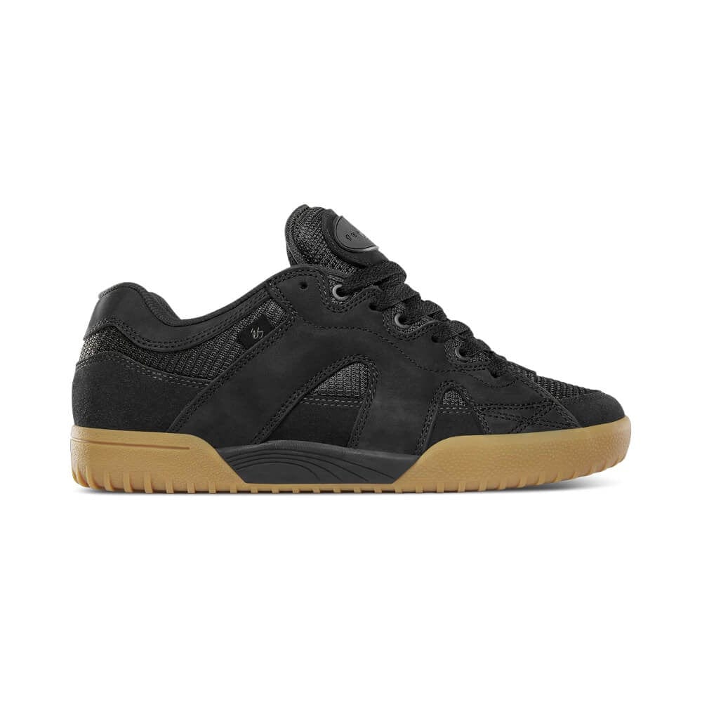 ES One Nine 7 Skate Shoe Black/Gum – Whiteroom Snow