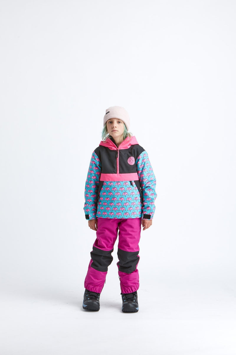 Airblaster Youth Trenchover - Turquoise Terry – Whiteroom Snow